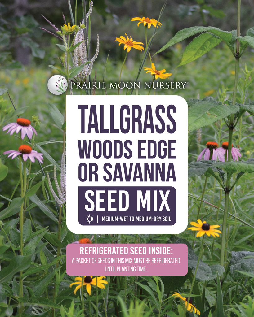 Tallgrass Woods Edge or Savanna Seed Mix | Prairie Moon Nursery