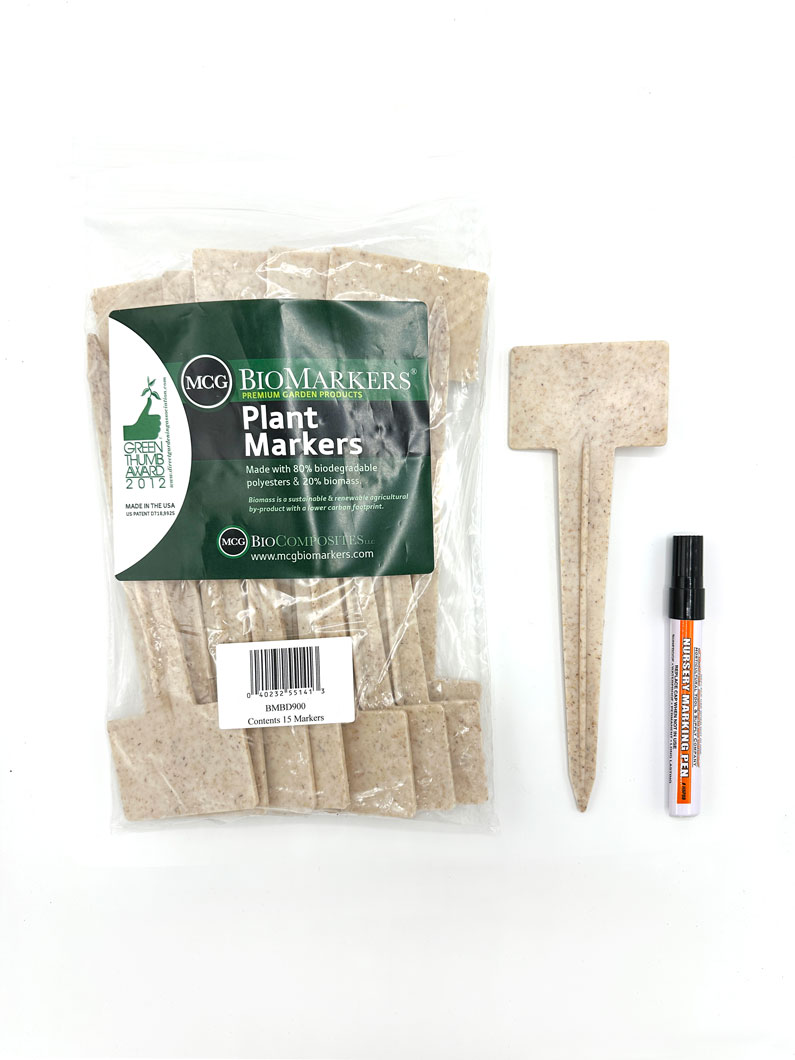 Biodegradable Plant Marker Biomarker | Prairie Moon Nursery